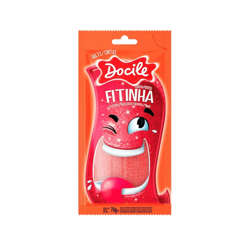 DOCILE BALA FITINHA COLOR MORANGO CÍTRICO V2 70G – P&P Distribuidora